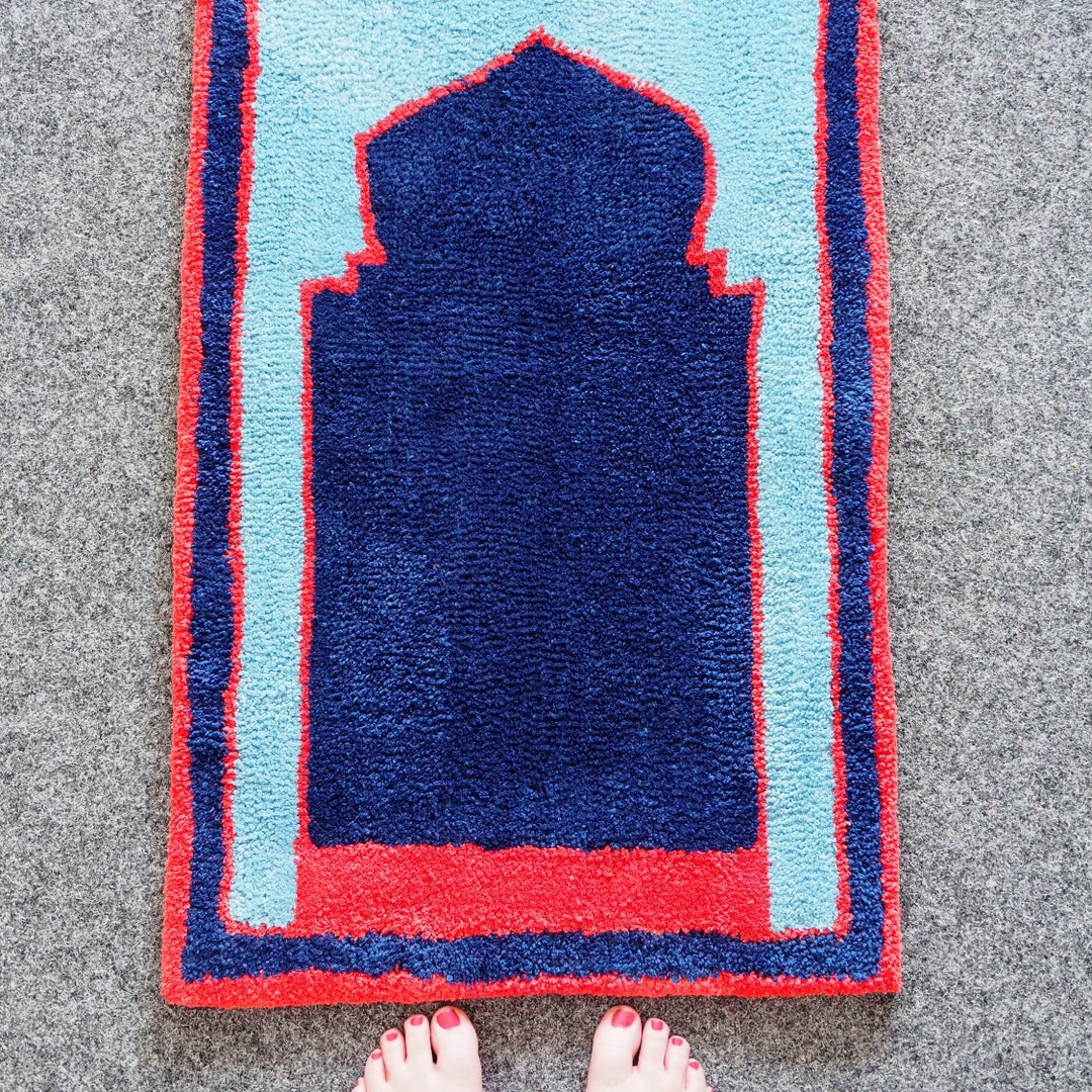 Cotton Carpet Islamic Prayer Rug Hand Tufted Islamic Rug High Quality ...