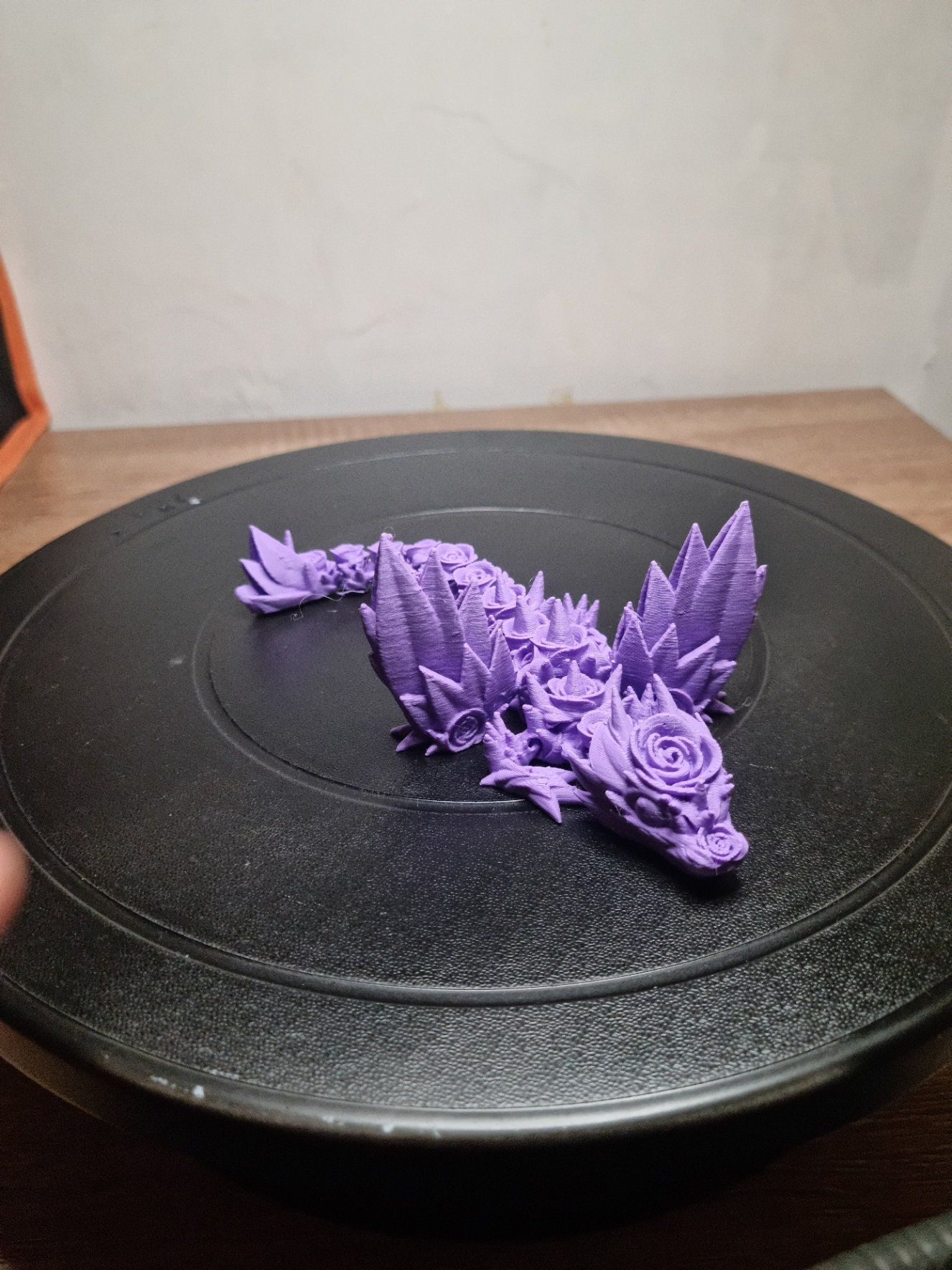 3D Printed Articulated Winged Rose Dragon/anxiety Toy/fidget - Etsy