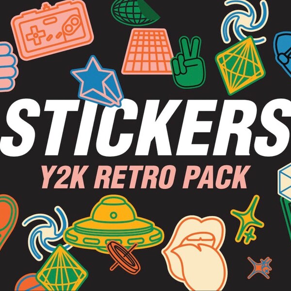 Y2k Stickers - Etsy