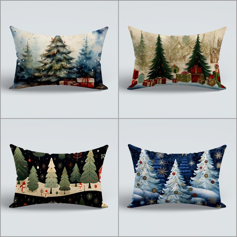 Outdoor Christmas Pillows - Etsy