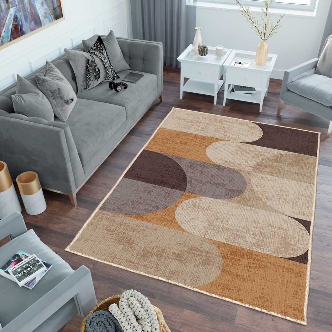 Contemporary Rug,multi-purpose Carpet,machine-washable Rug,non-slip Rug ...