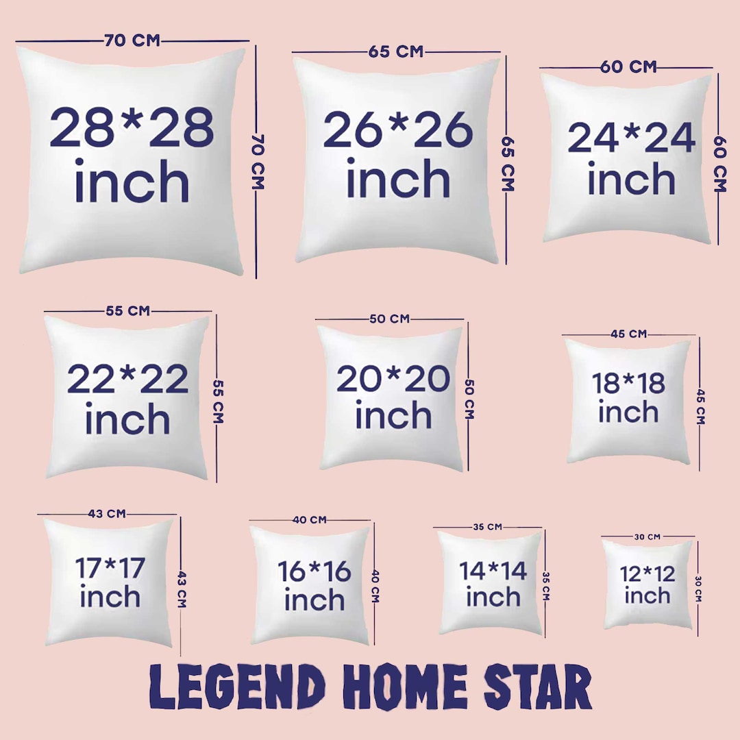 All Sizes Square Pillow Insert,square Cushion Stuff,pillow Filler Bead ...
