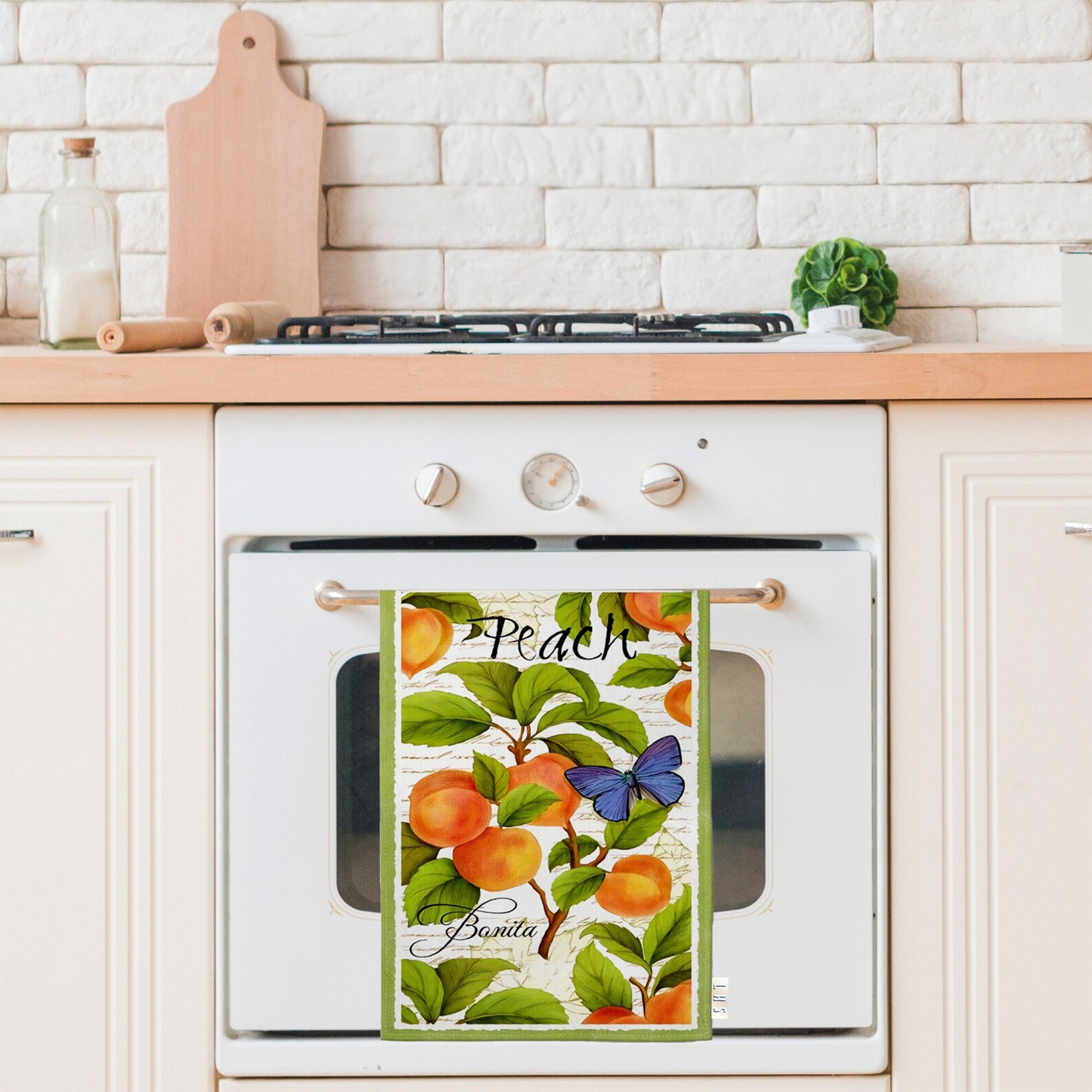 Fruit Kitchen Towel,apple Hand Towel,grape, Pear Print Towel,peach ...