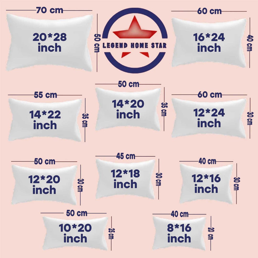 Rectangle Pillow Insert,rectangle Cushion Stuffer,pillow Filler With ...