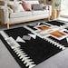 Rug Design Carpet,aztec Fringed Anti-slip Floor Mat,southwestern Rug ...