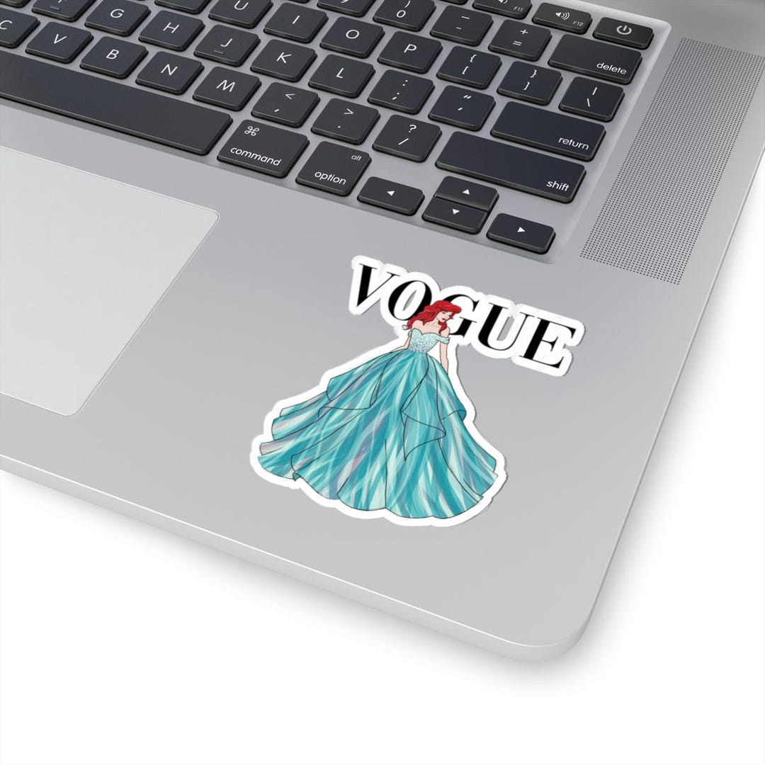 Vogue Princess | Kiss-cut Vinyl Sticker - Etsy