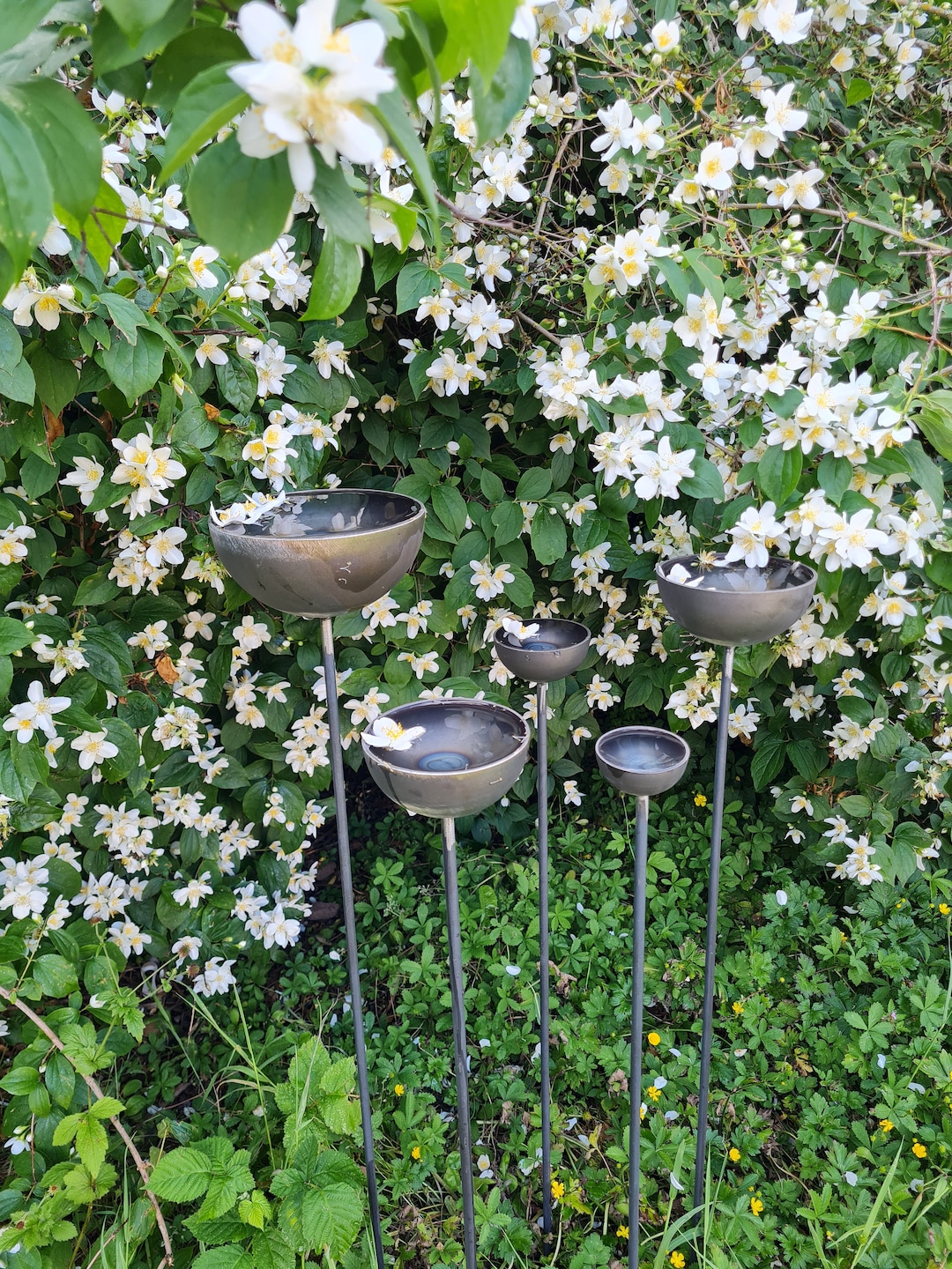Rain Catchers Water Feature Set of 5 - Etsy