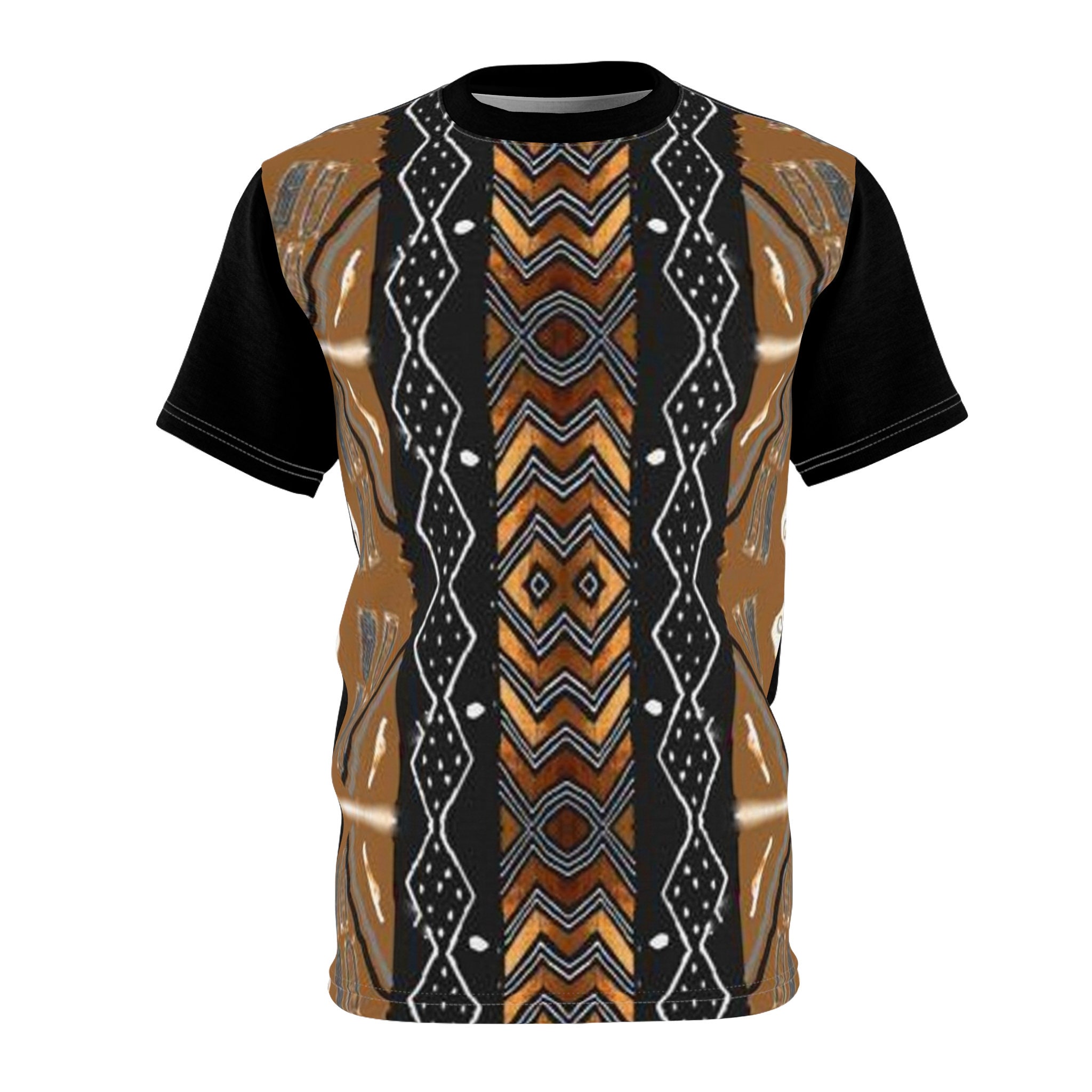 Unisex Cut & Sew Tee (AOP) T-shirt African Geometric, African Design ...