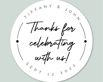 Personalized Wedding Stickers Custom Wedding Stickers Product Labels ...