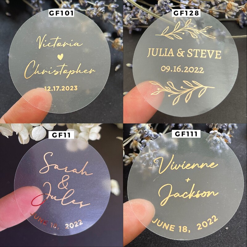 Invitation Stickers - Etsy