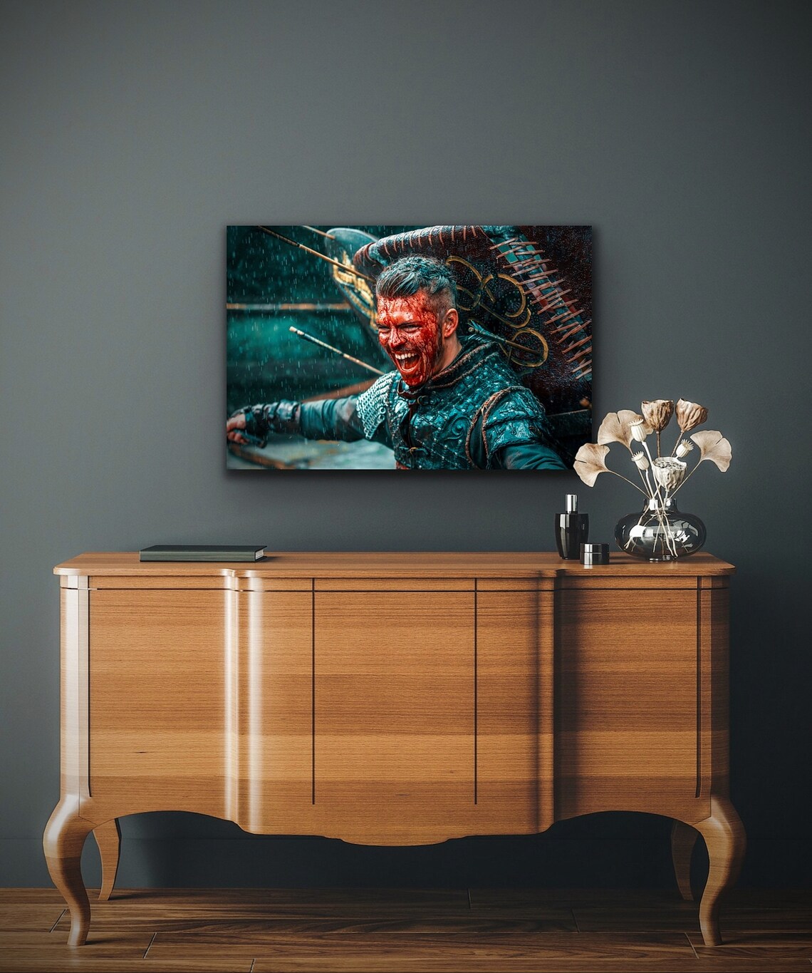 Vikings Show Ivar the Boneless Rare Large Canvas Modern Contemporary ...