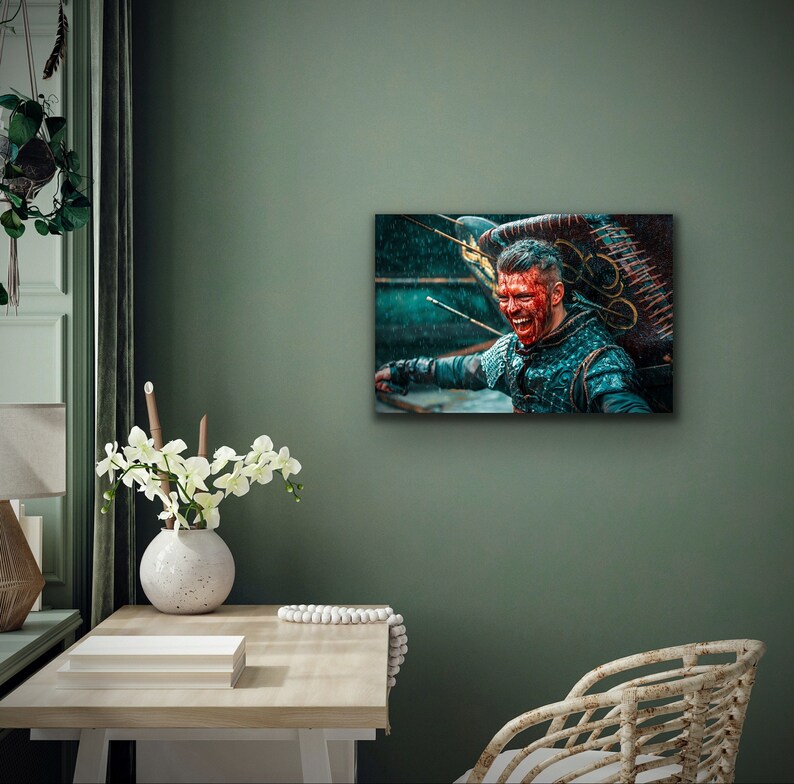 Vikings Show Ivar the Boneless Rare Large Canvas Modern Contemporary ...