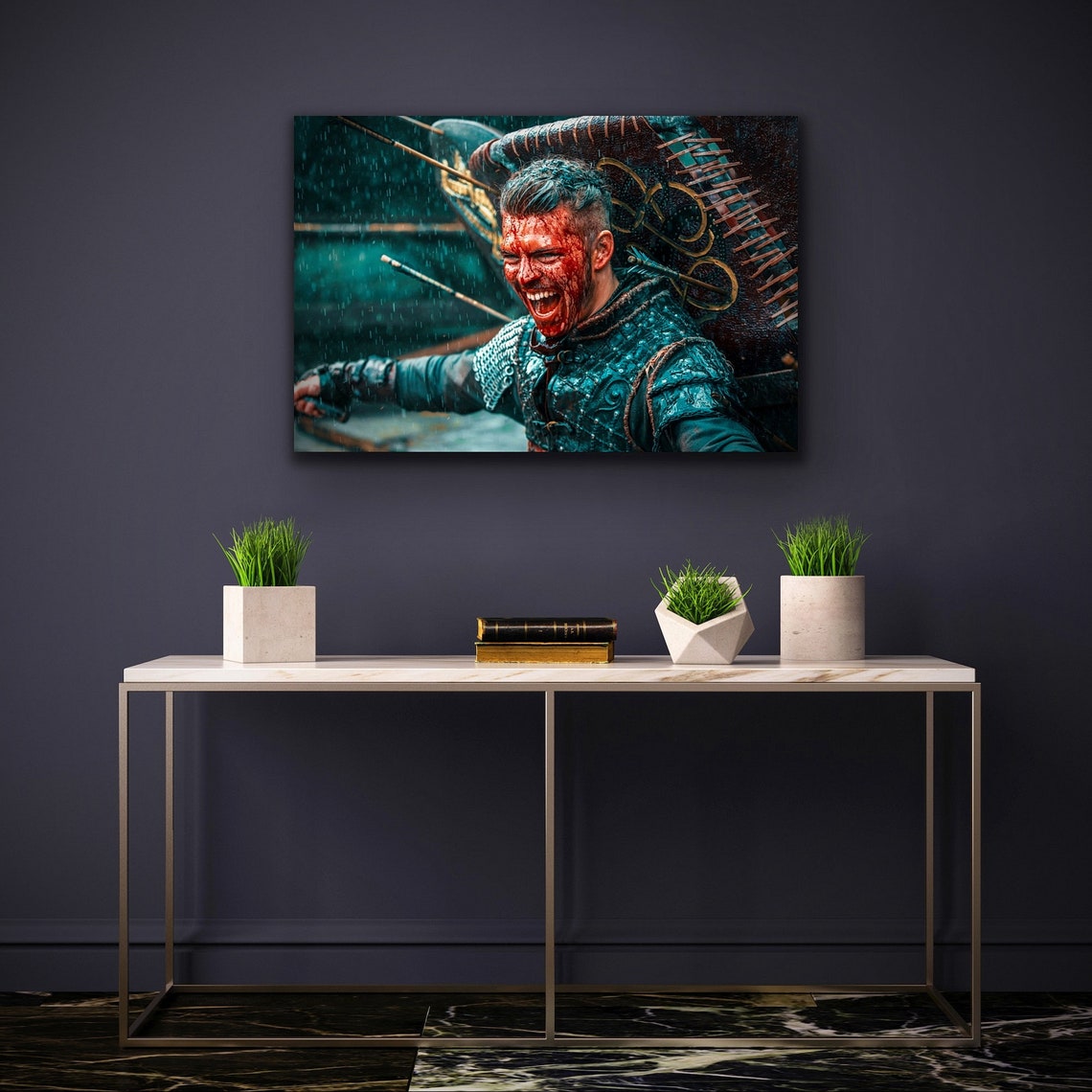 Vikings Show Ivar the Boneless Rare Large Canvas Modern Contemporary ...