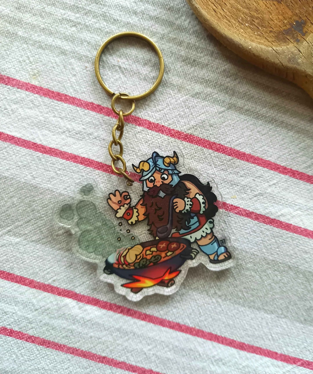 Dungeon Meshi - Senshi / Acrylic Charm Keychain & Vinyl Sticker! - Etsy