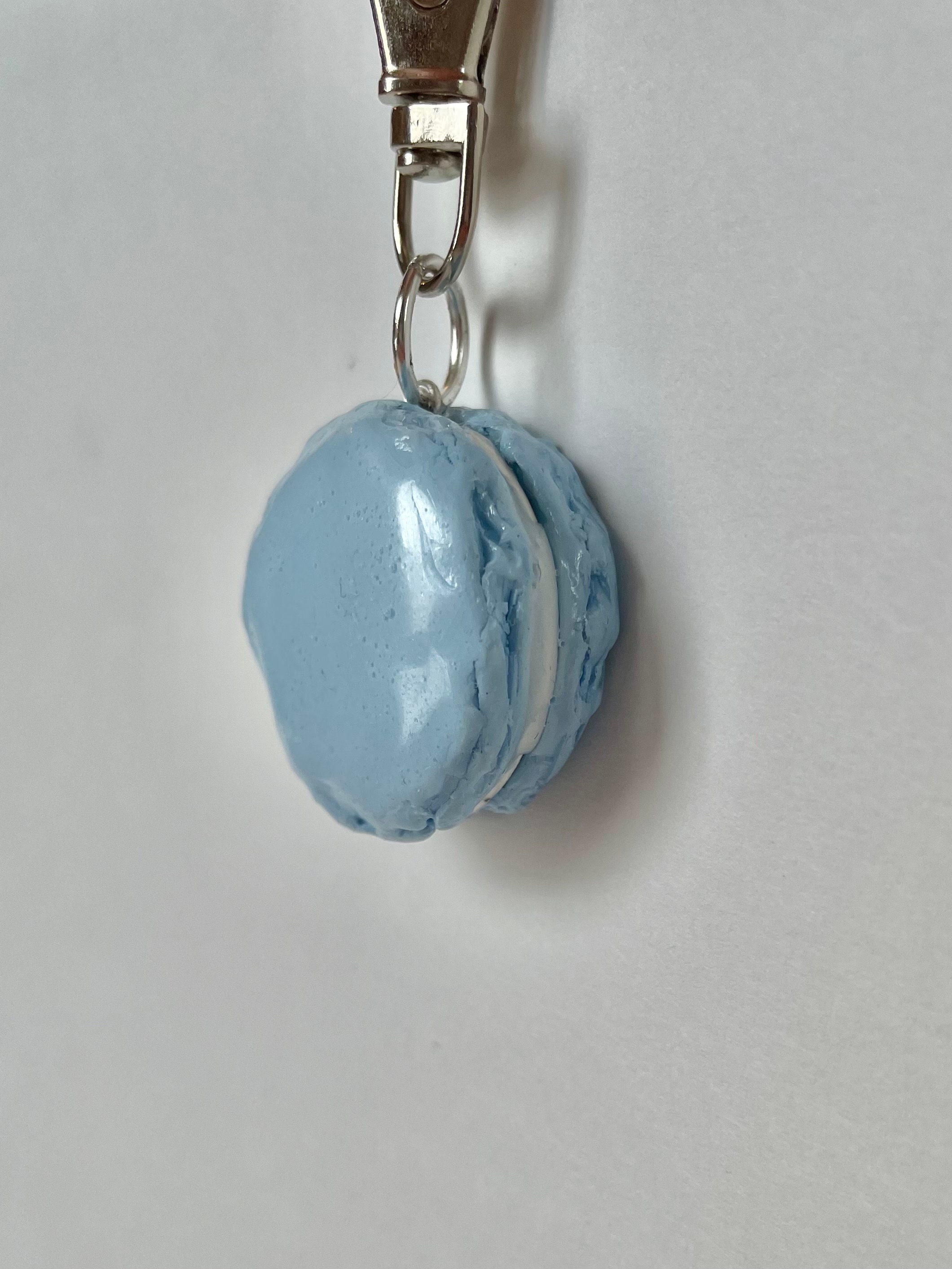 Pastel Macaron Keychainhandmade Clay Keychain Charm - Etsy
