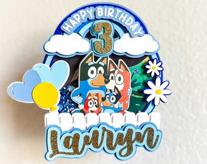 Kids Character Cake Topper - Etsy