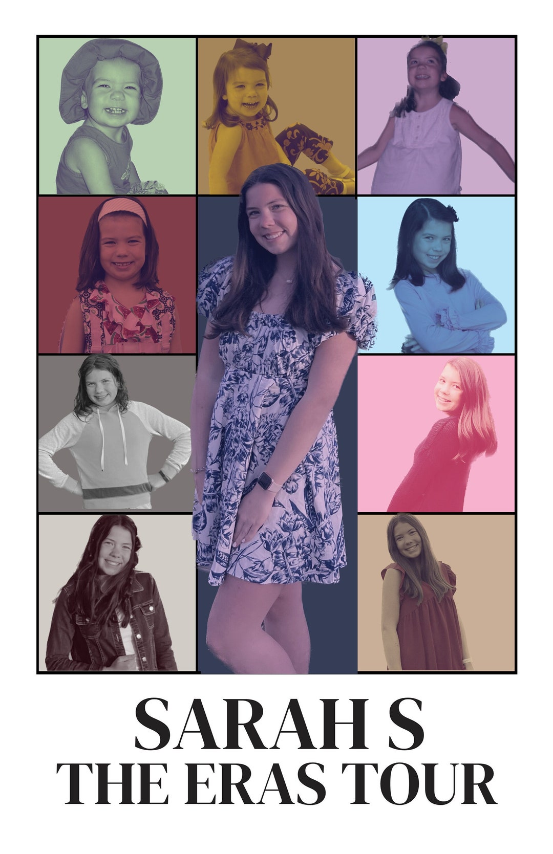 Eras Tour Digital Personalized Poster Image | Invites | Graduation ...