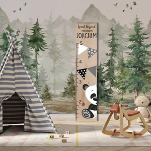 Custom Kids Height Ruler, Rustic Wooden Ruler Growth Height Chart, Kids ...