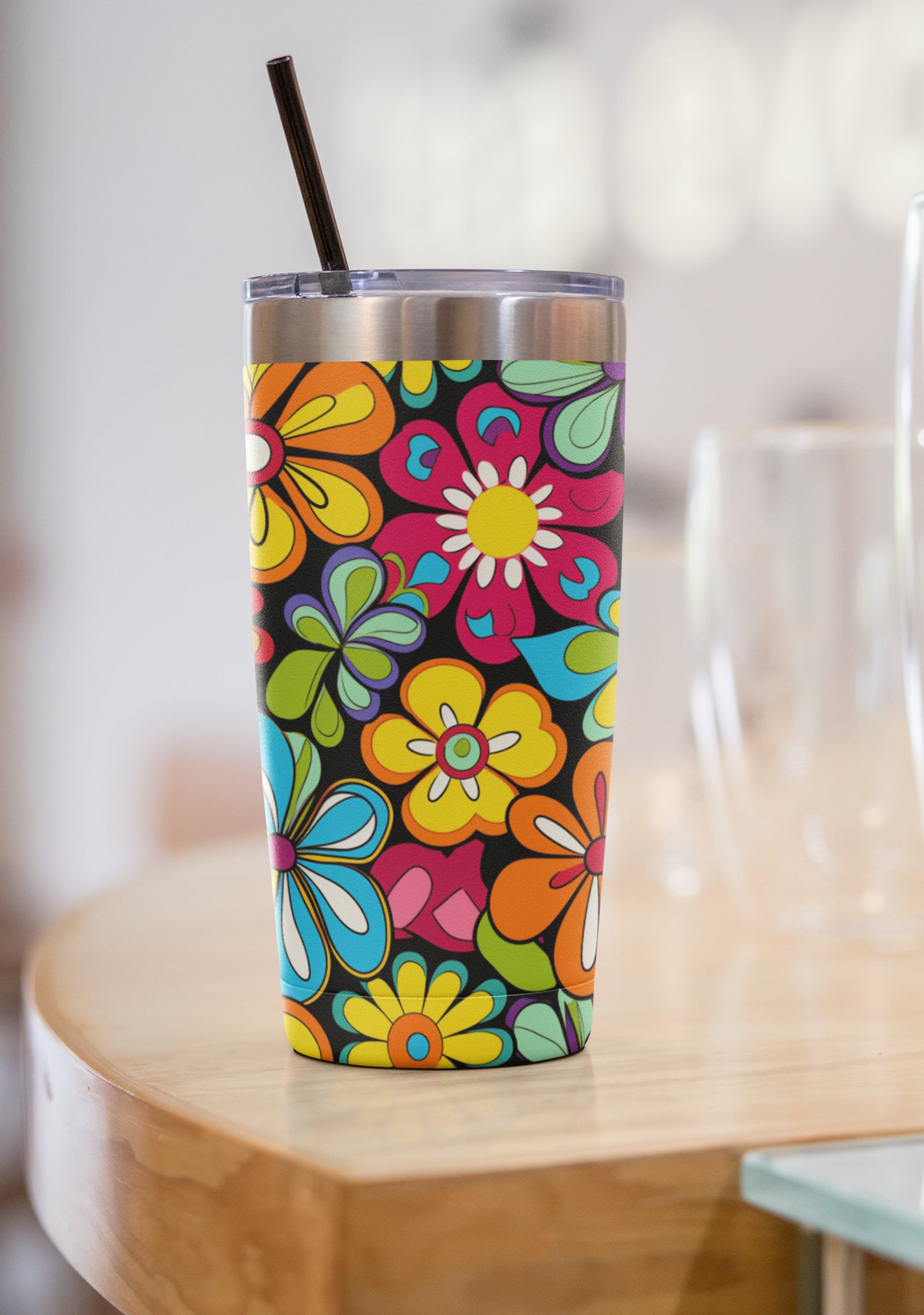 DIGITAL PAPER Flower Power Seamless Flower Power Designs Thirteen ...