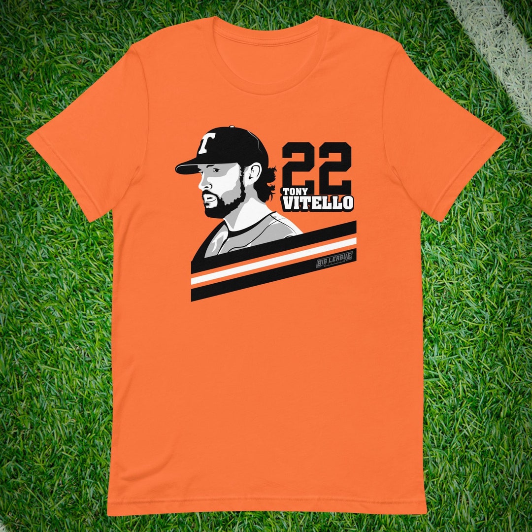 Tony Vitello Tennessee Vol Baseball T-shirt, College Sports Fan, Big ...