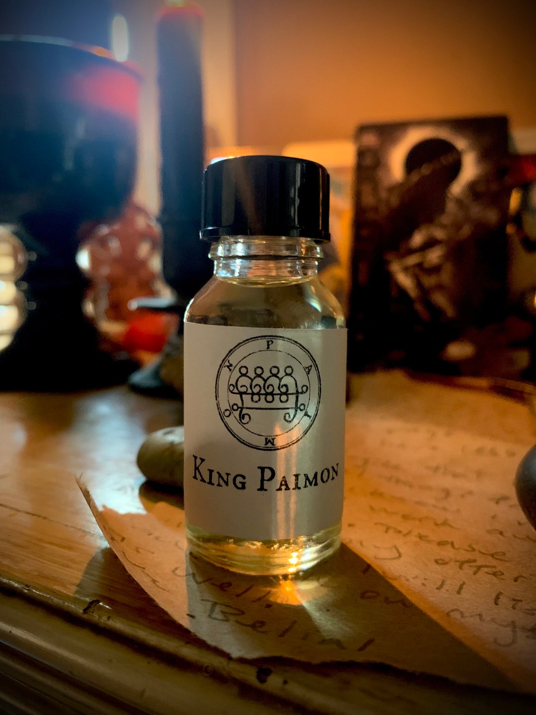 King Paimon Ritual Oil - Etsy