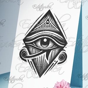 Horus Eye Tattoo | Horus Eye | Horus | Horus Symbol | Egyptian Tattoo ...