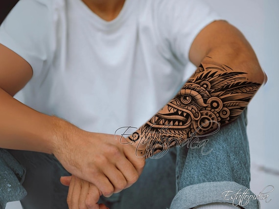 Quetzalcoatl Tattoo Designs рџ Cyborg Aztec Quetzalcoatl Thanks So