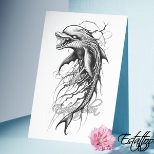 Dolphin Tattoo | Dolphin Tattoo Design | Dolphin Horror Tattoo ...