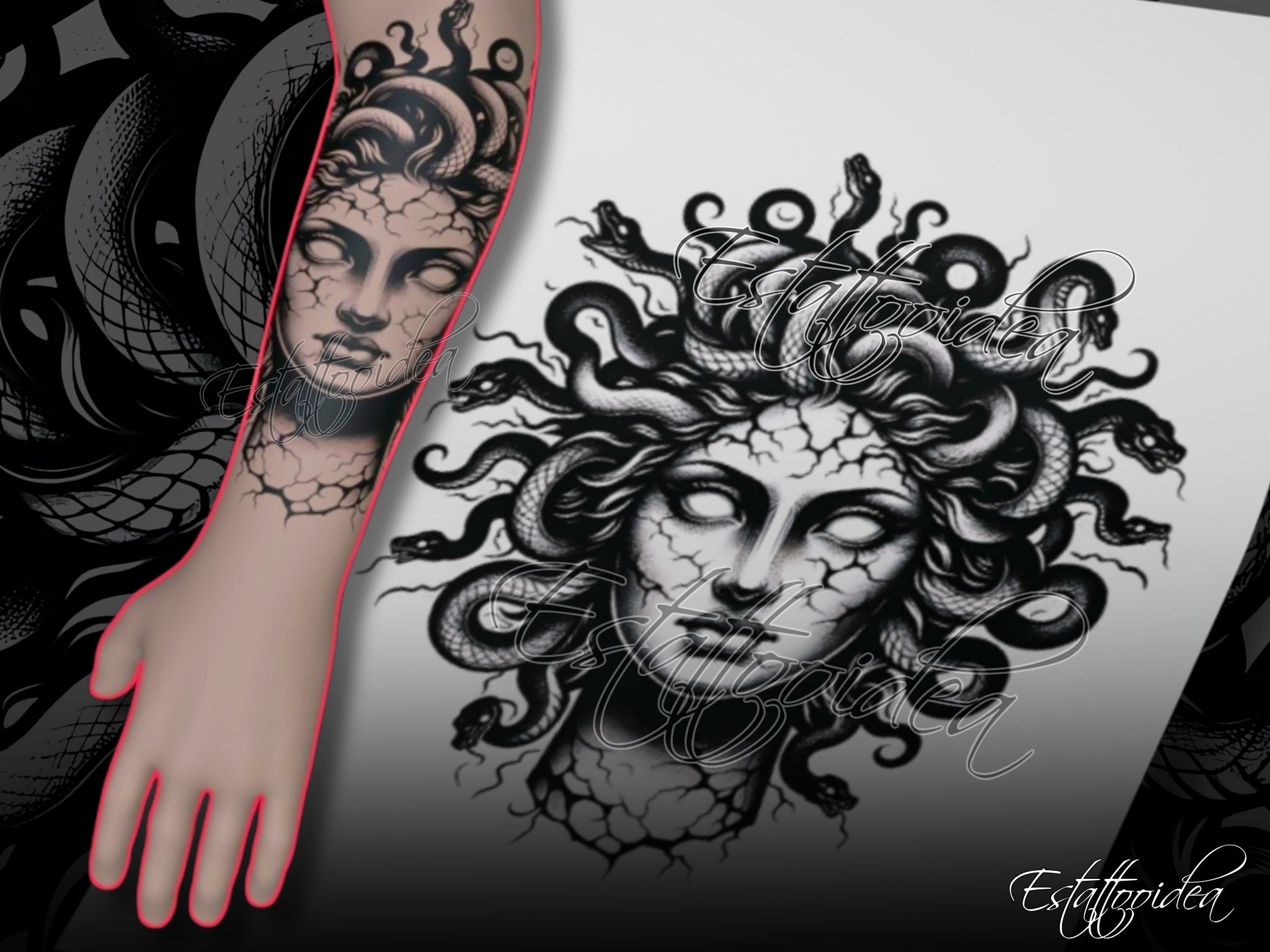 Medusa Tattoo | Medusa Tattoo Design | Greek Mythology Tattoo | Greek ...