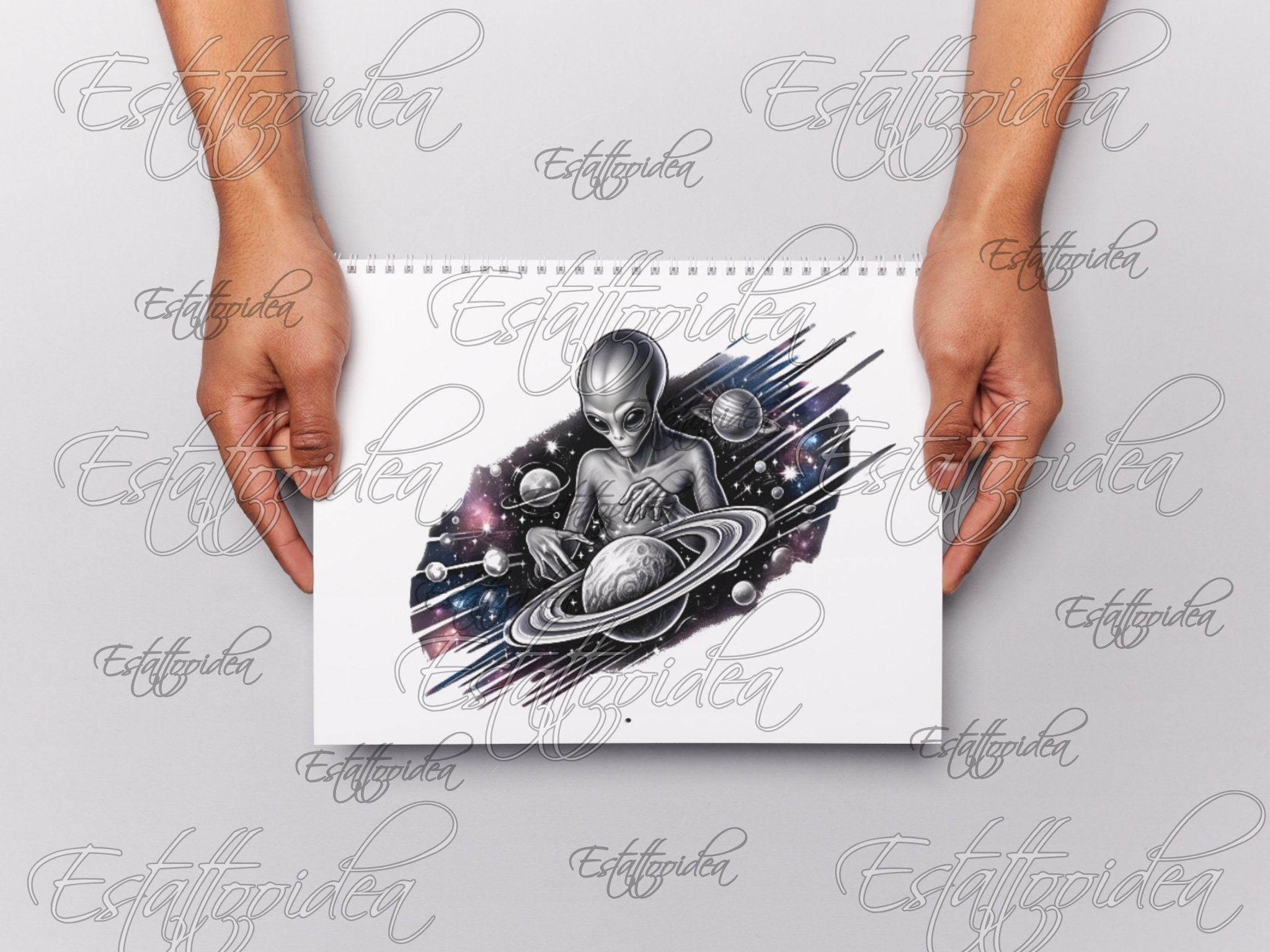 Alien Tattoo Alien Tattoo Design Space Tattoo Alien Drawing Alien PNG ...