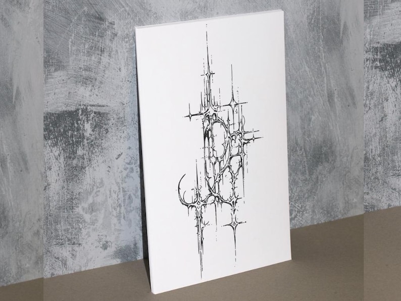 277 Cybersigilism Tattoo Designs Pack | Procreate Stamps | Neotribal ...