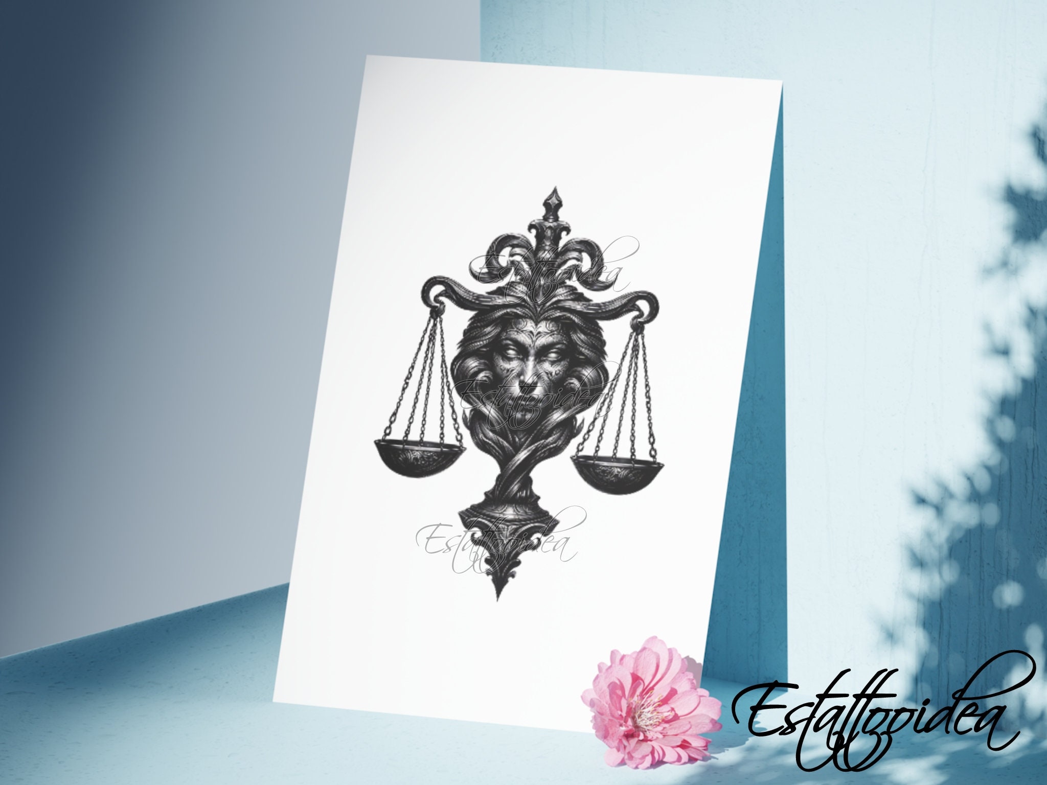 Libra Tattoo | Libra Tattoo Design | Libra Sign Tattoo | Libra Zodiac ...