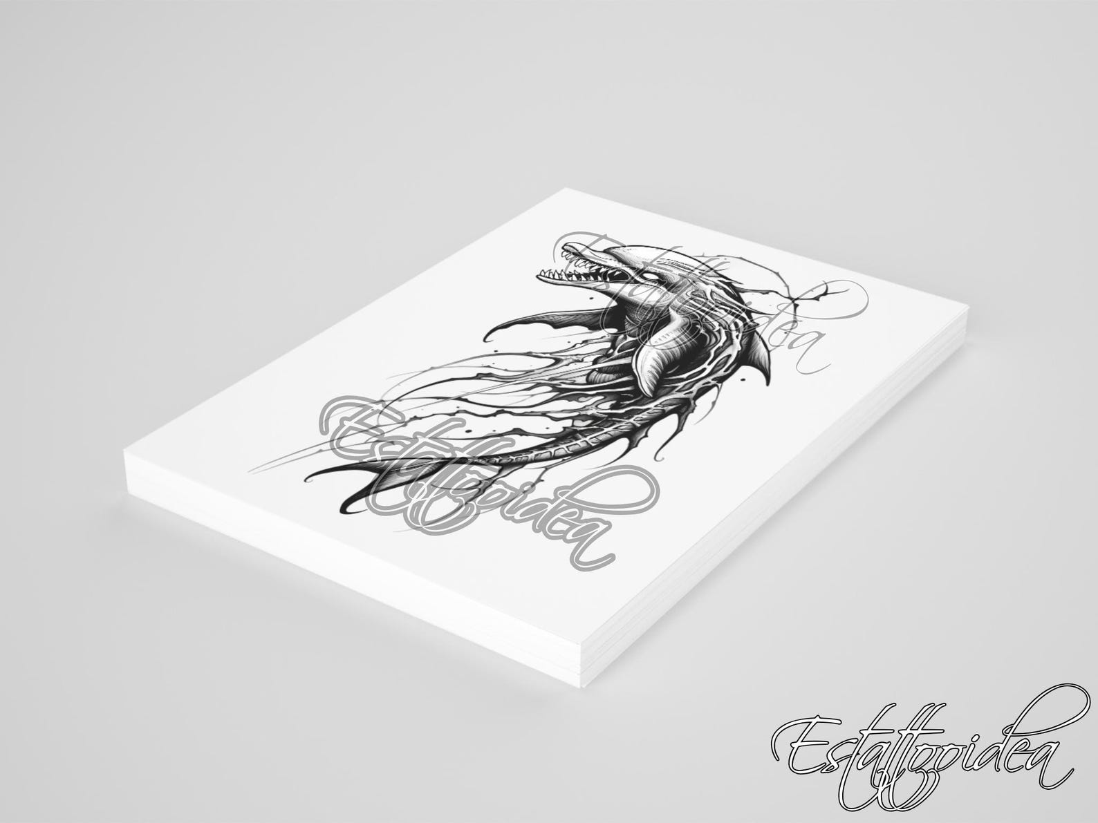 Dolphin Tattoo | Dolphin Tattoo Design | Dolphin Horror Tattoo ...