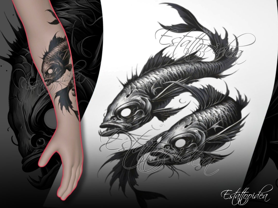 Pisces Tattoo | Pisces Tattoo Design | Pisces Sign Tattoo | Tattoo for ...