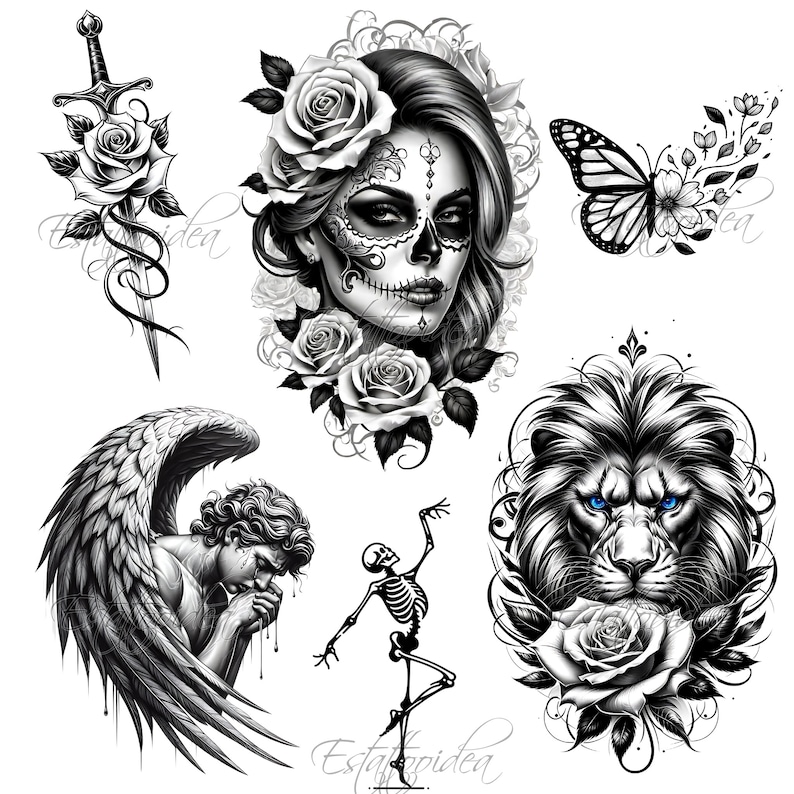 Custom Tattoo Design - Basic - Simple - 1 or 2 Elements - Tattoo ...