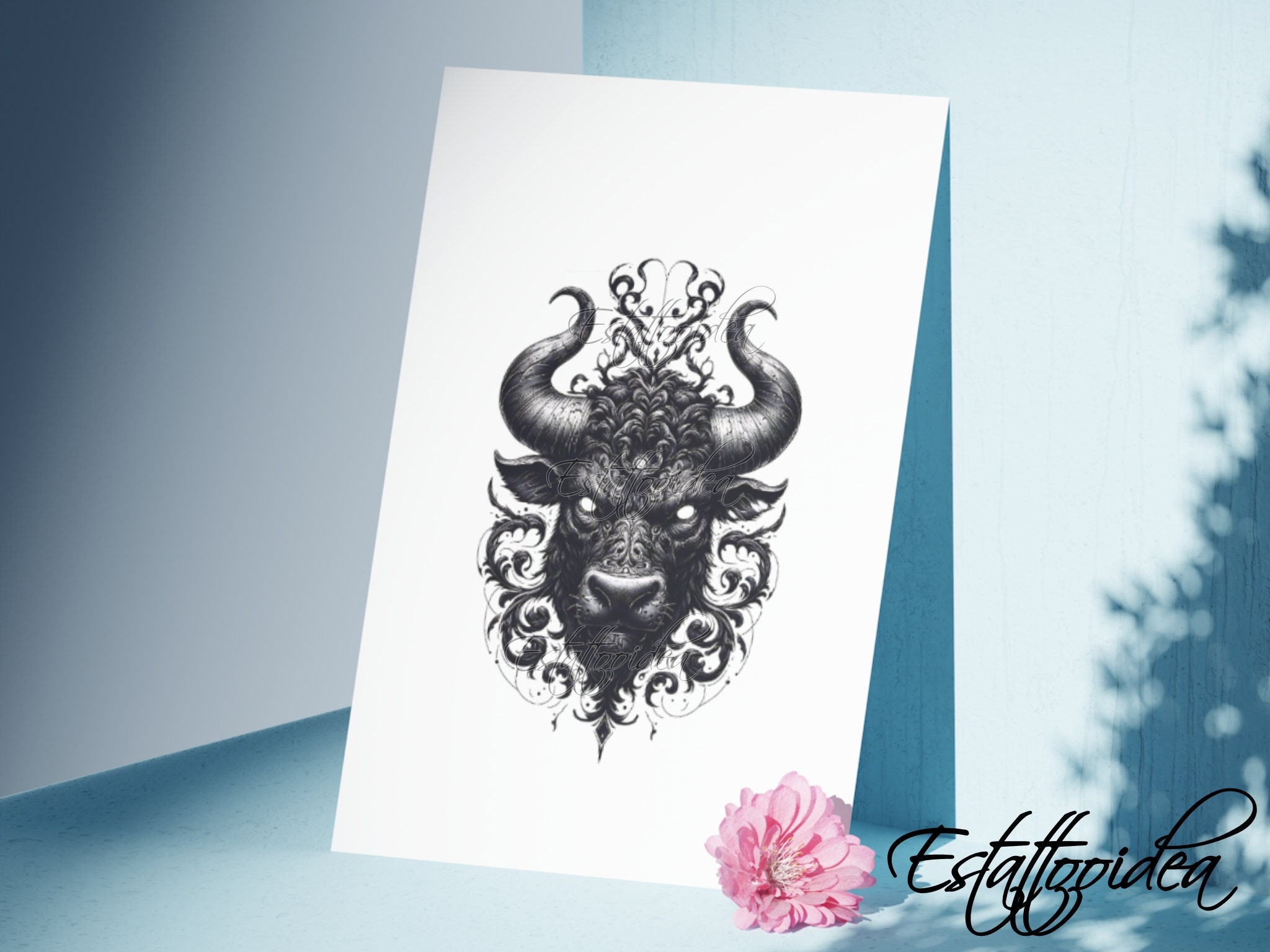 Taurus Tattoo | Taurus Zodiac Tattoo | Bull Tattoo | Taurus Tattoo ...