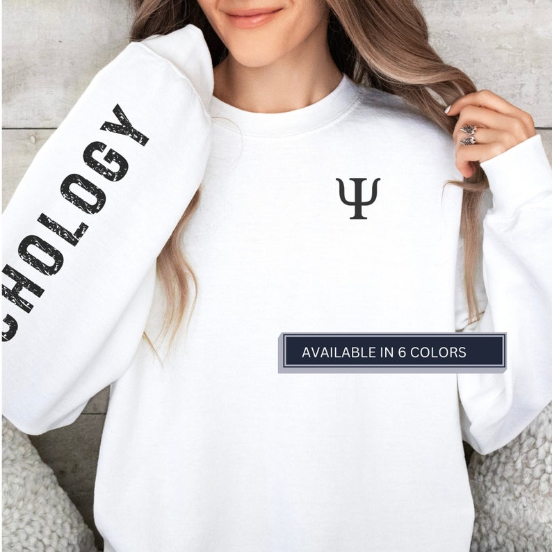 Psychology Major College Sweatshirt Psychology Major Apparel for ...