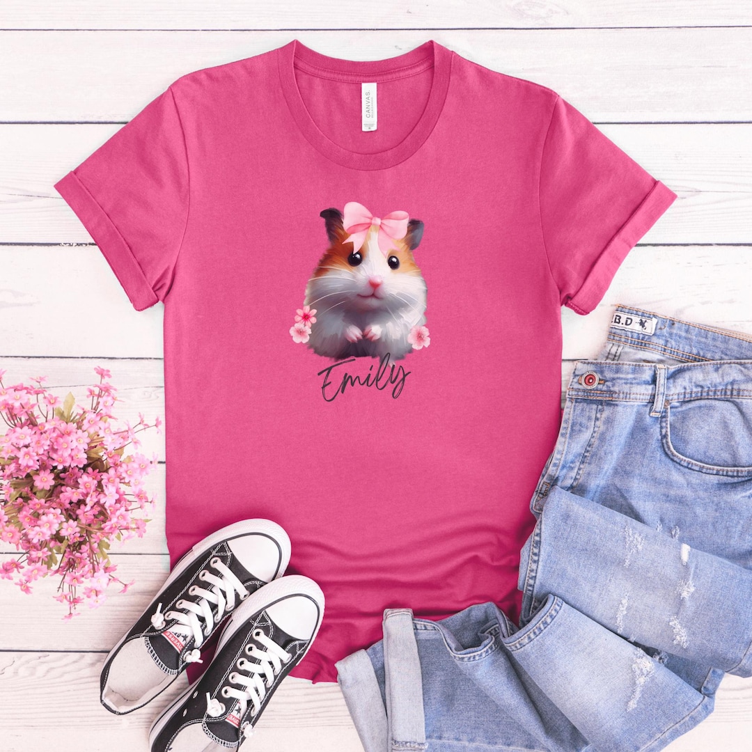 Cute Hamster Shirt Personalized Pet Lover Gift Cute Animal T Shirt ...