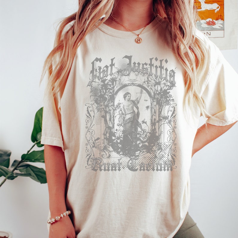 Lady Justice Graphic Tshirt Criminal Justice Major Scales of - Etsy
