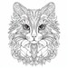 Mandala Meow: Serene Feline Designs for Adult Coloring Bliss Digital ...