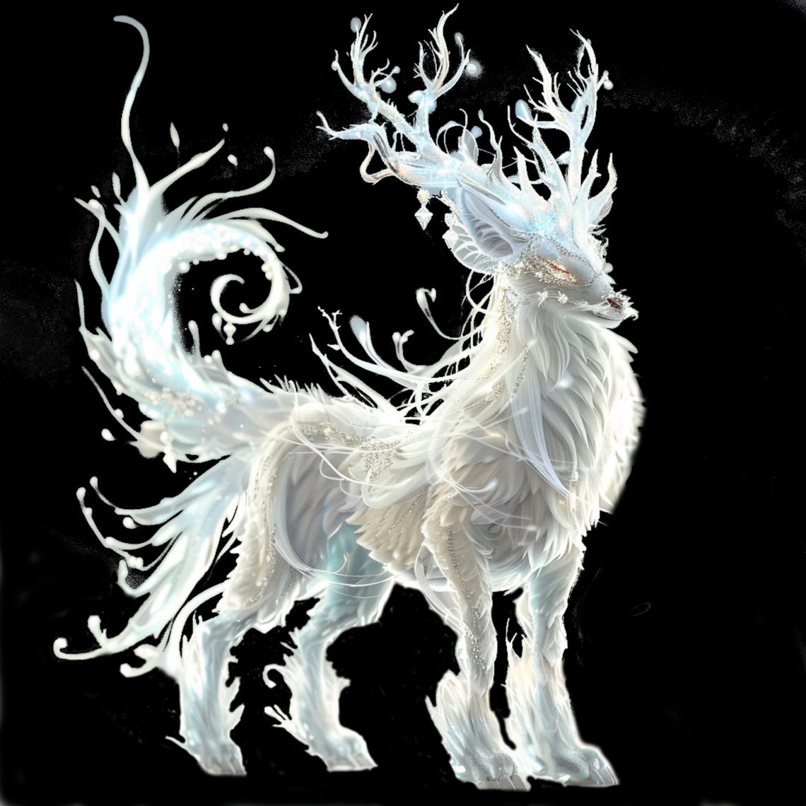 5 Mystical Spirit Animal Clipart – Fantasy Creatures PNG Set ...