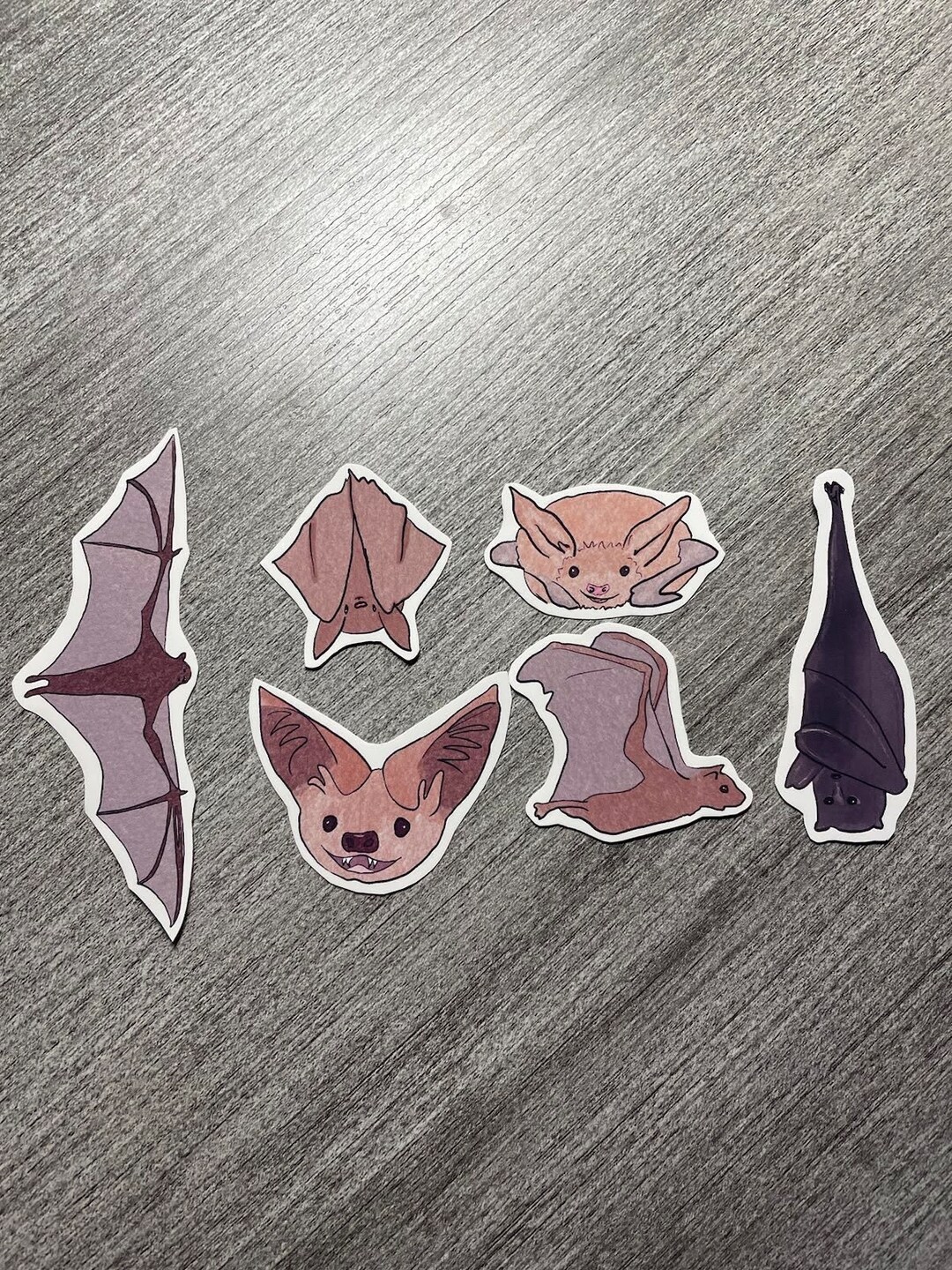 Bat Vinyl Sticker Collection / Halloween - Etsy