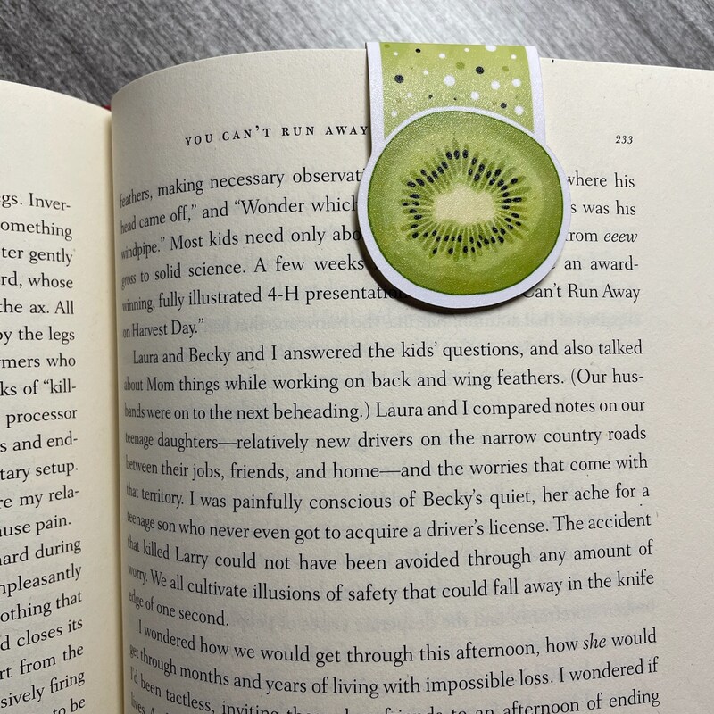 Kiwi Bookmark - Etsy