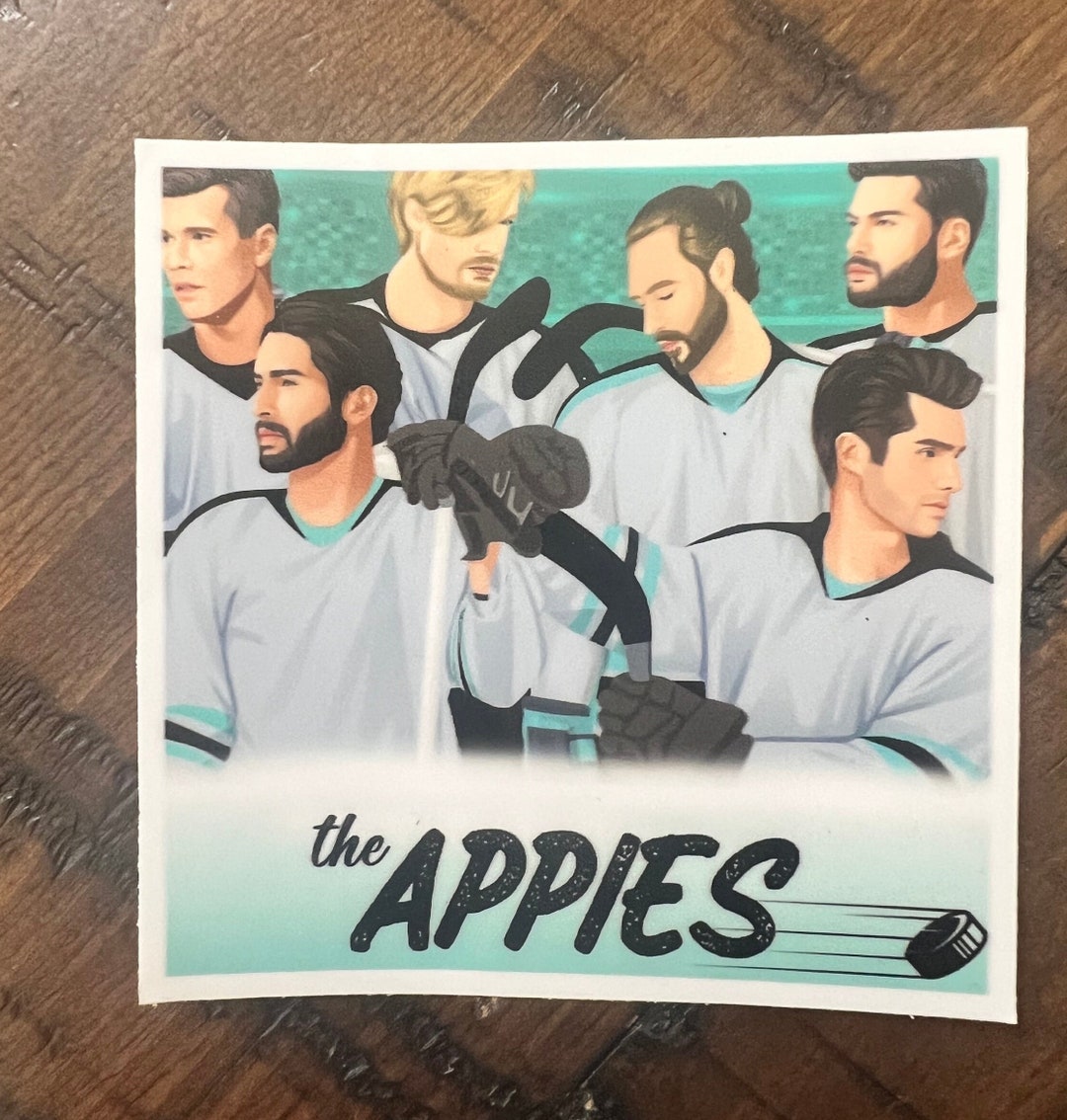 Square Appies Team Sticker, Matte Finish, 3x3 Inches - Etsy