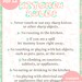 Kitchen Rules for Your Kids! - Etsy