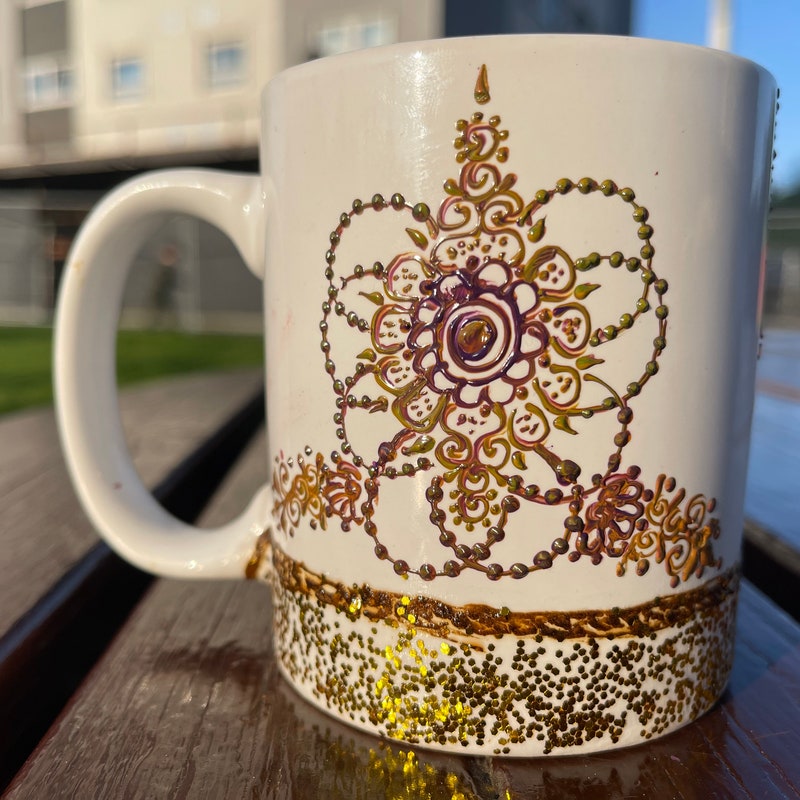 Decorated Mug - Etsy