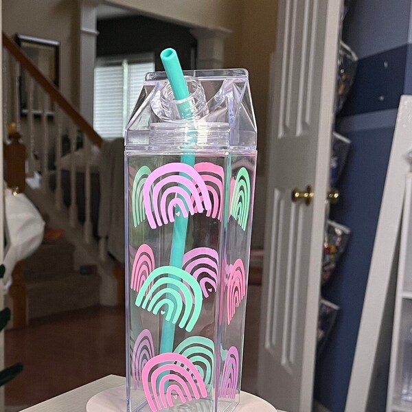 Milk Carton Water Bottle - Etsy