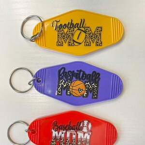 Motel Key Chains/trendy Key Chain/retro/mom Keychain/gift Ideas ...