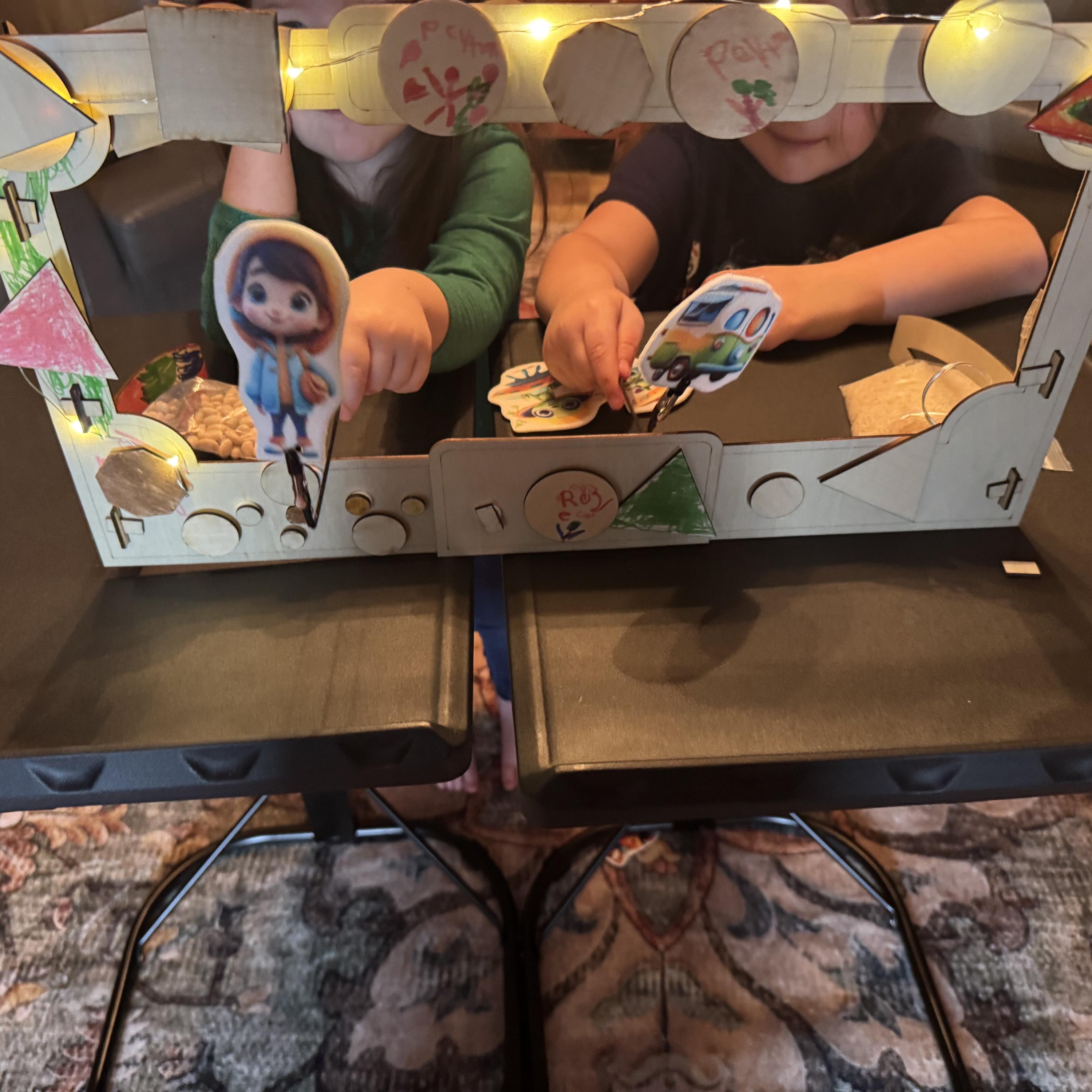 DIY Stick Puppet Theater Kit for Creative Kids & Families – Build ...