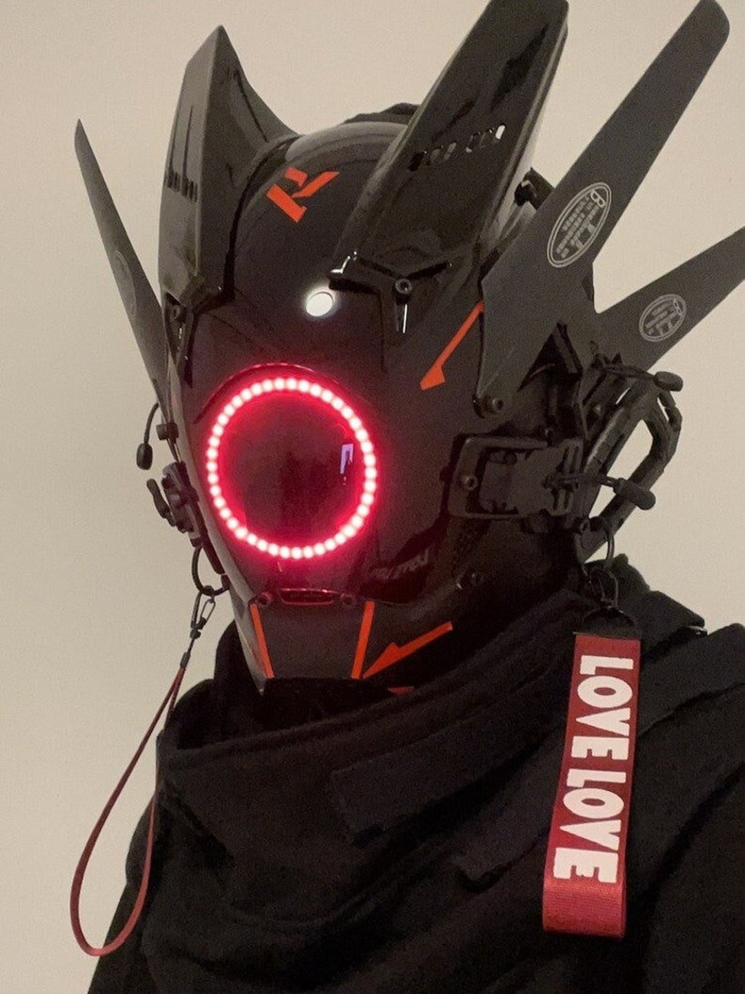 Cyberpunk 2077 Mask Futuristic Samurai Helmet for Cosplay - Etsy